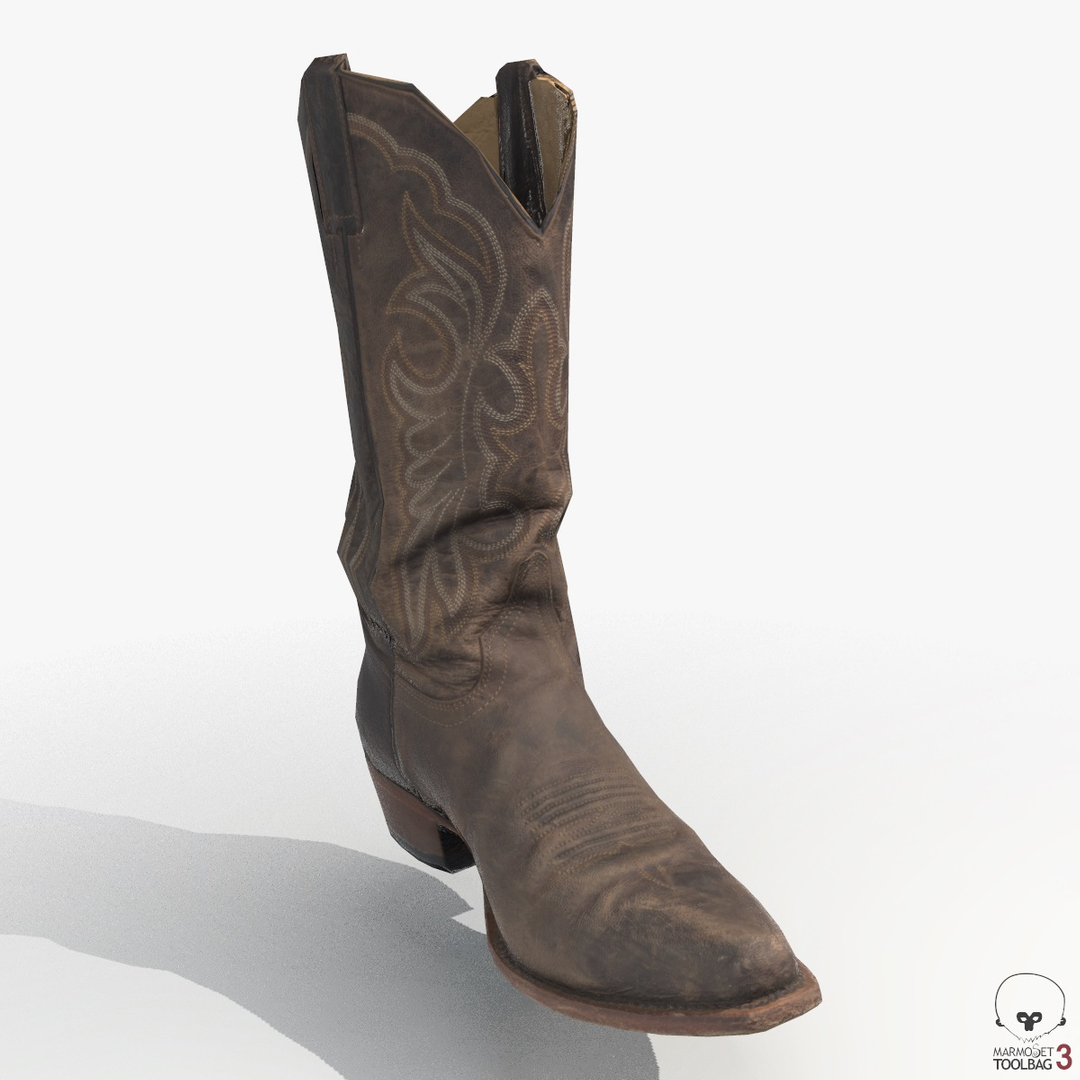 Photorealistic Boot 3D - TurboSquid 1208761