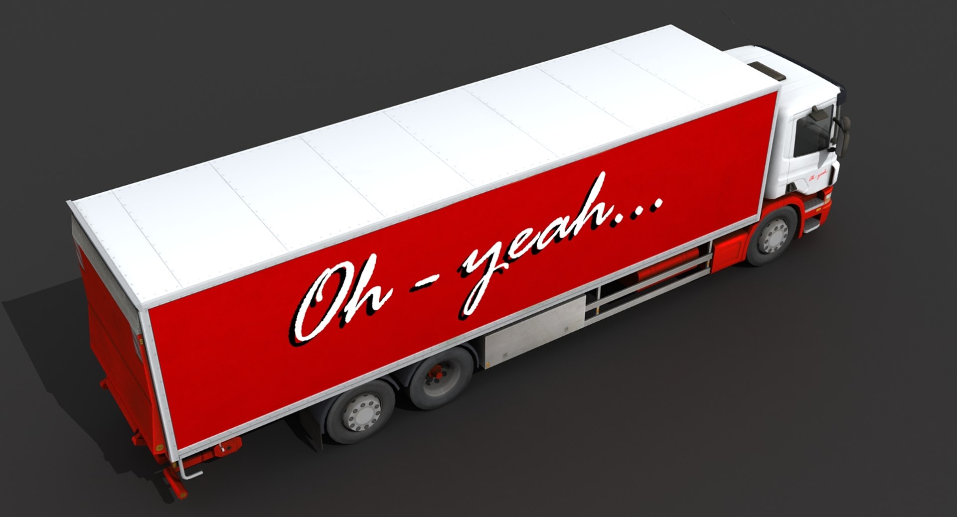 3D Red Cavard Van - - TurboSquid 1400687