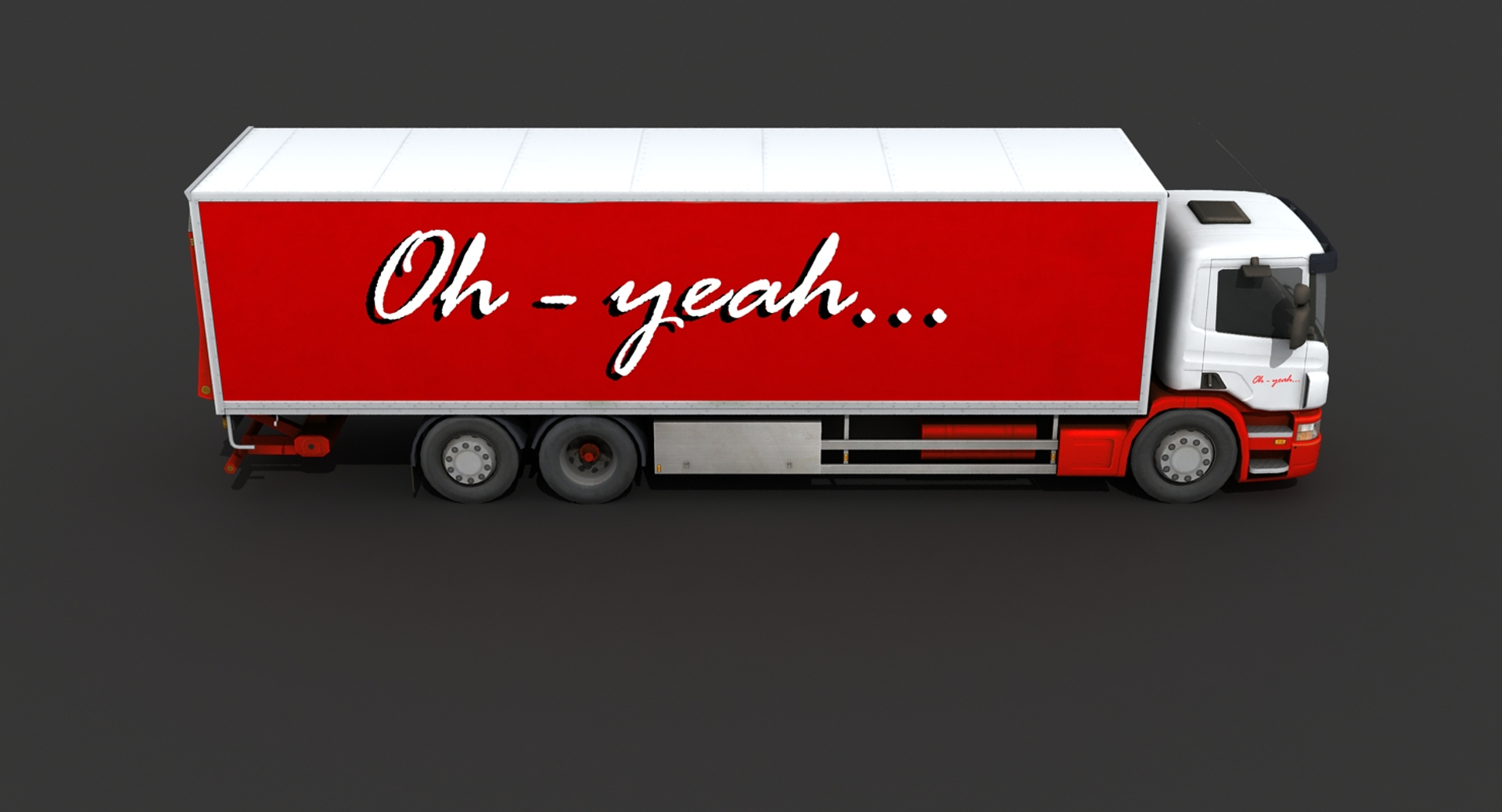 3D Red Cavard Van - - TurboSquid 1400687