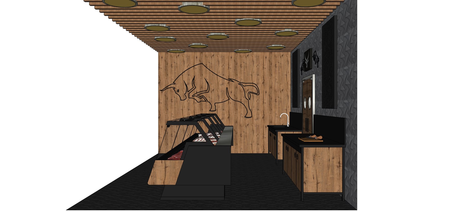 3D Butcher Shop Model - TurboSquid 1822989