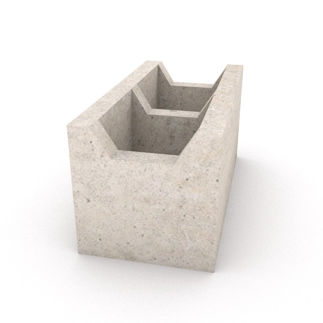 Masonry Block 3d 3ds
