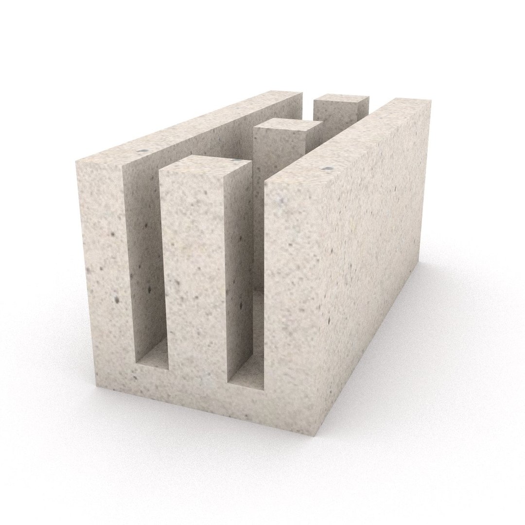 Masonry Block 3d 3ds