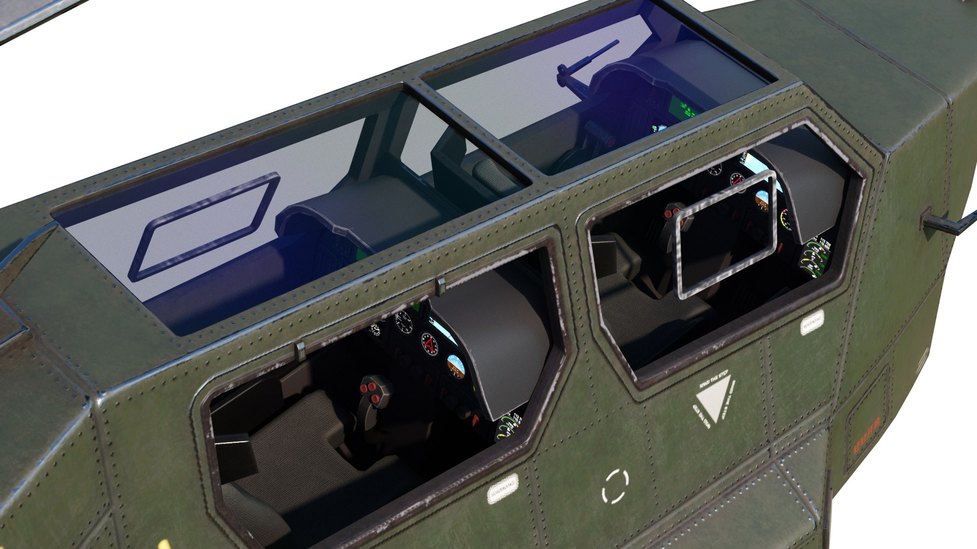 3D 4 Coatings Of Chinese New Heavy Attack Helicopter Z21 - TurboSquid ...