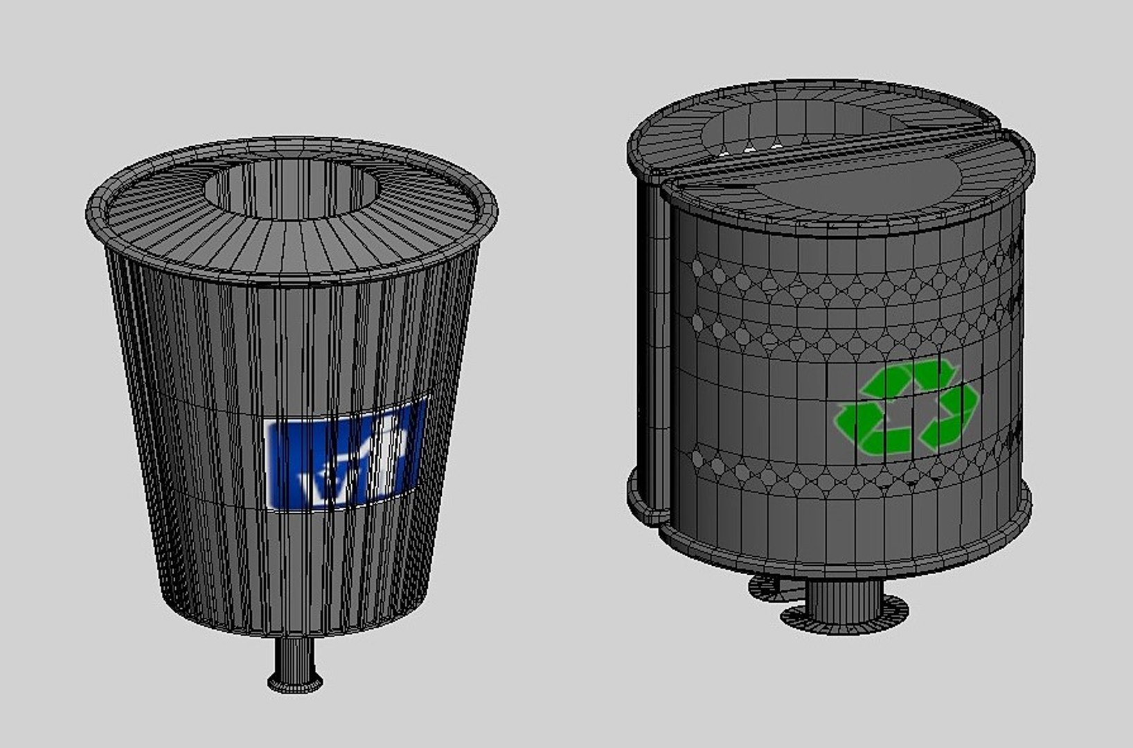 3D elements street light - TurboSquid 1301681