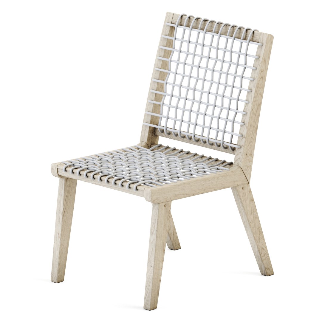 3D Model Teaka Chair Wood - TurboSquid 1699810