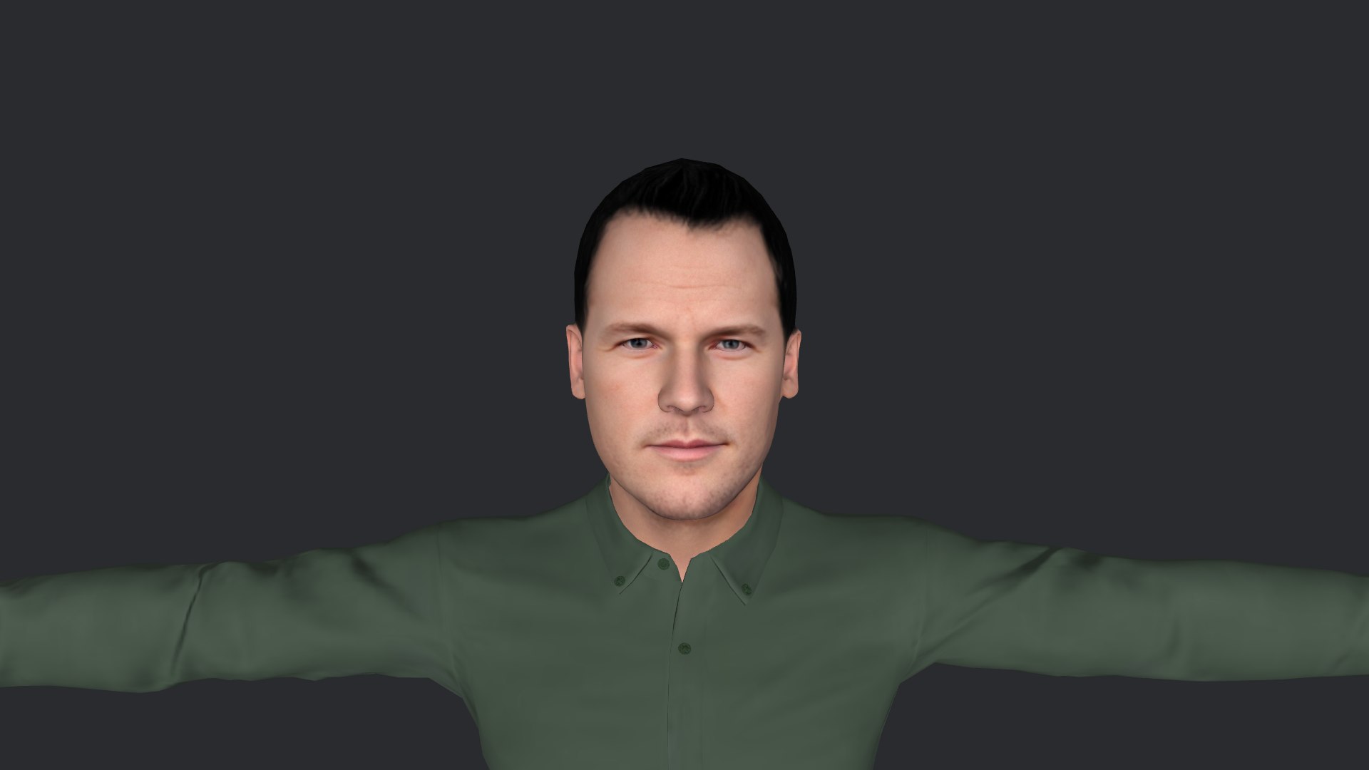 3D Star-Lord Chris Pratt Hyper Realistic Full Body Fully Rigged ...