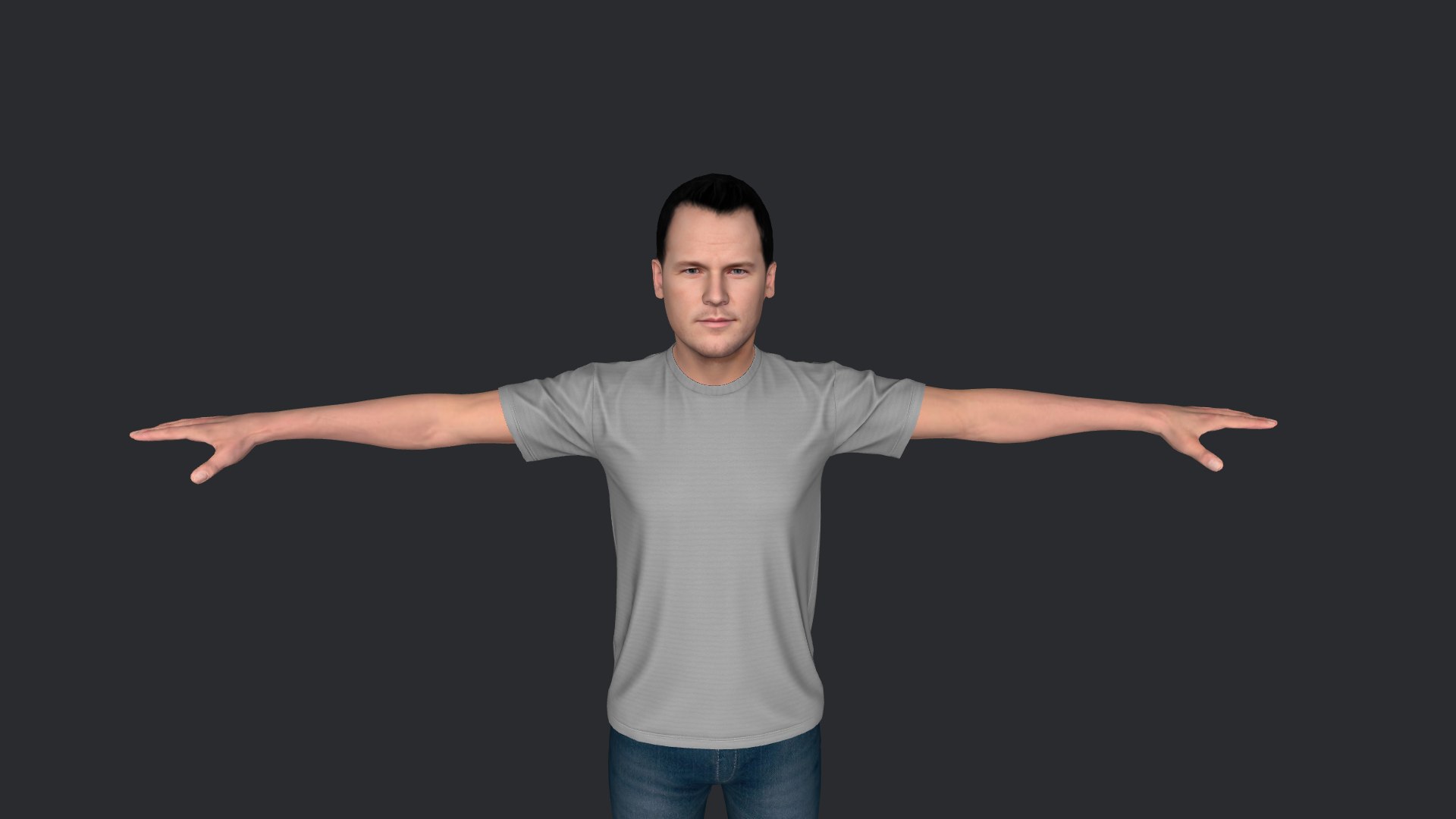 3D Star-Lord Chris Pratt Hyper Realistic Full Body Fully Rigged ...