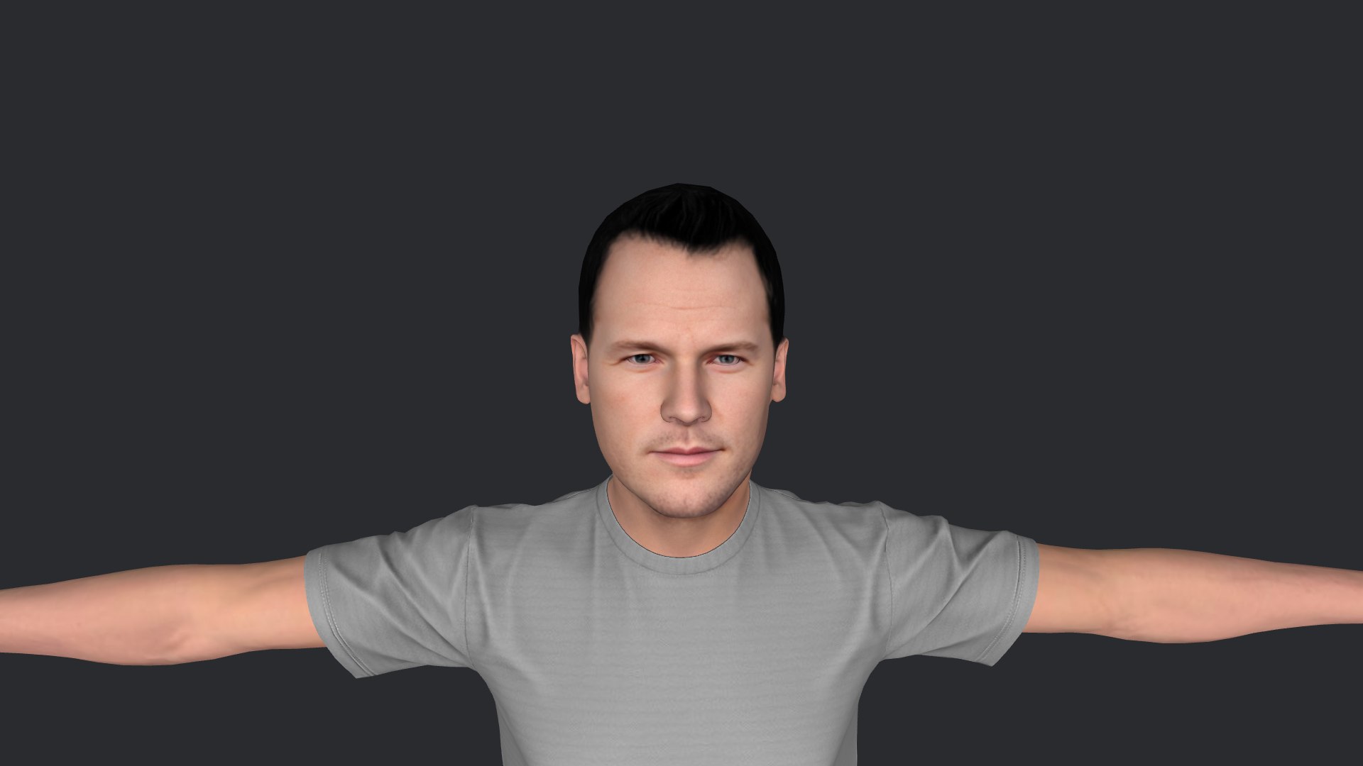 3D Star-Lord Chris Pratt Hyper Realistic Full Body Fully Rigged ...