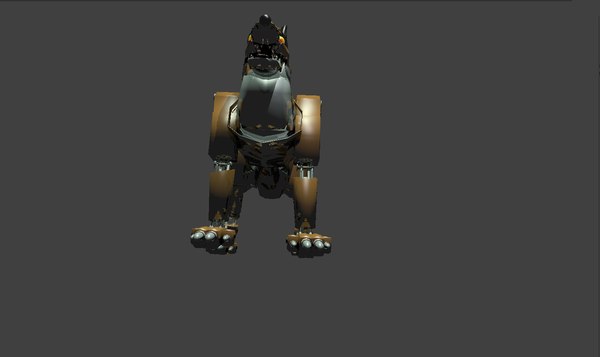 3d fox model