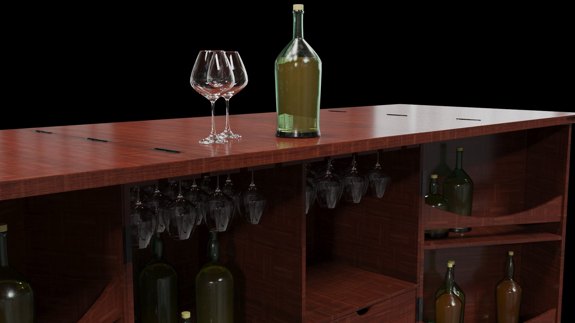 3D Cellarette - TurboSquid 1886168