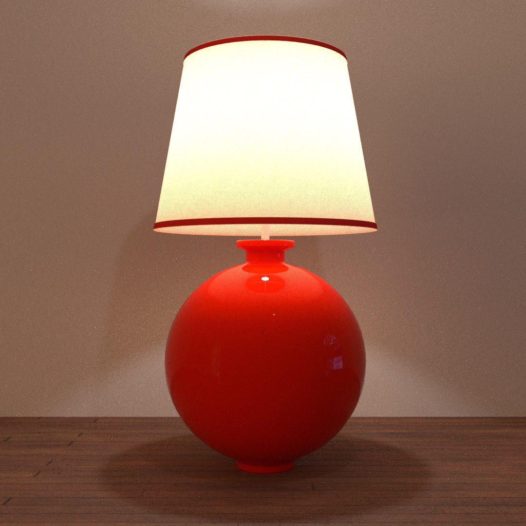 gumball desk lamp 3d obj