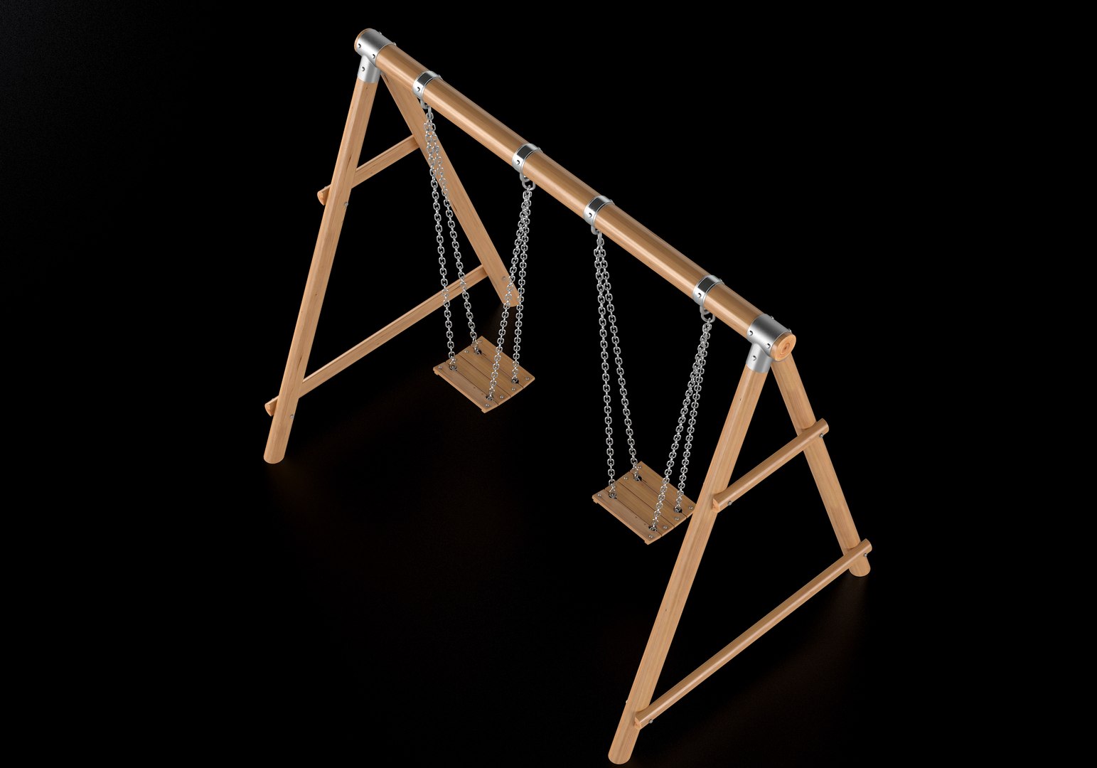 Kids Swing 3d Model