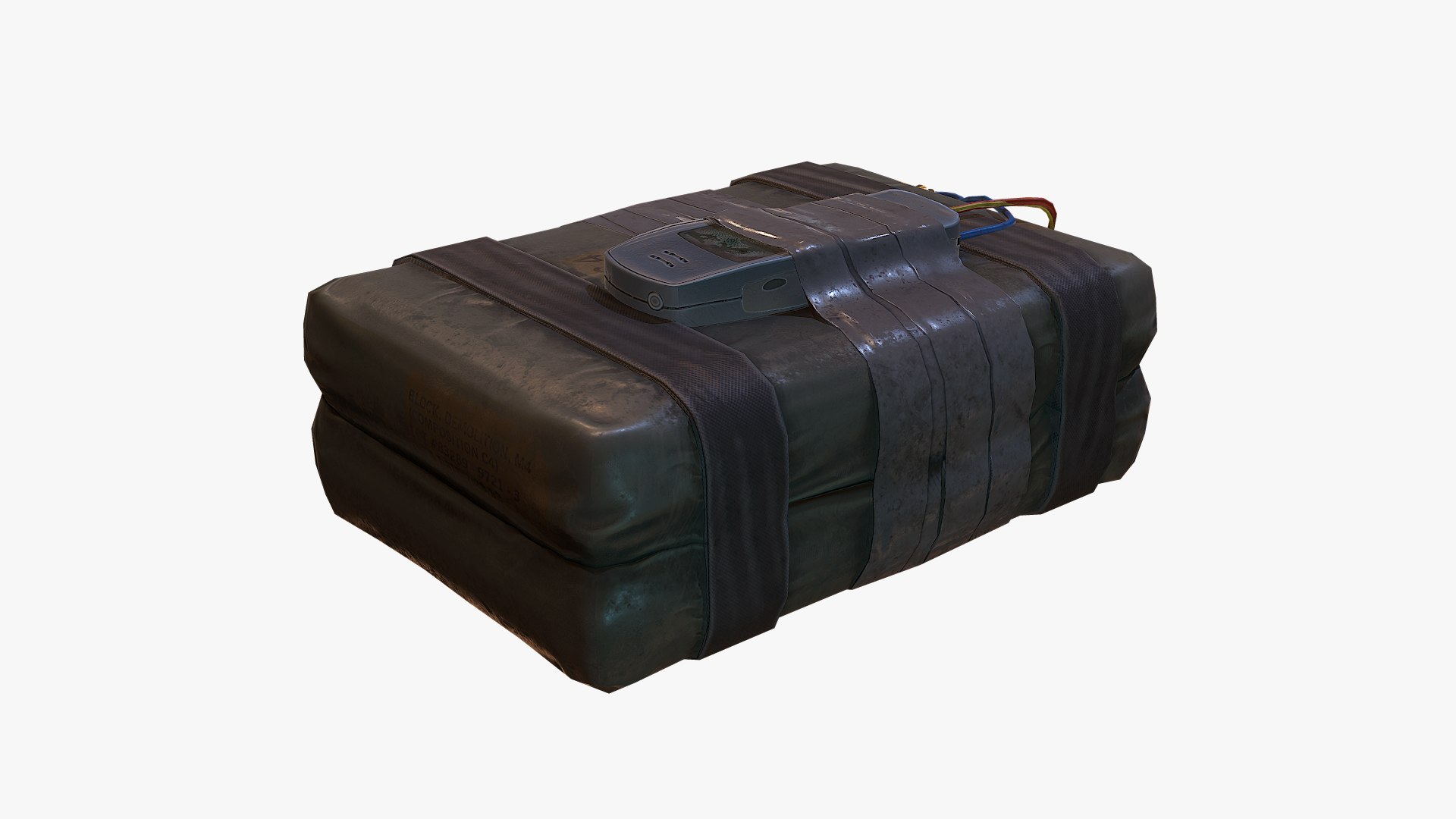 C4 Explosive Pbr 3D - TurboSquid 1349549