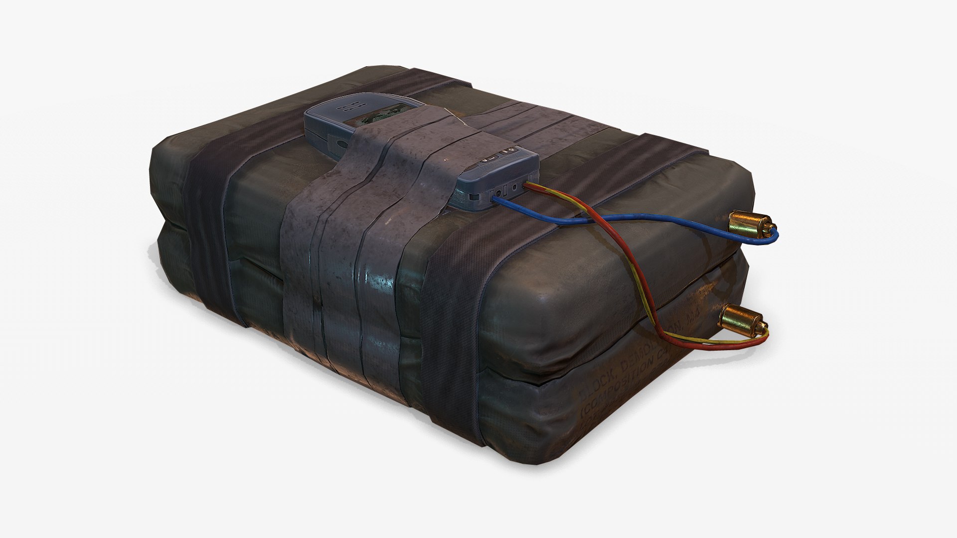 C4 Explosive Pbr 3D - TurboSquid 1349549