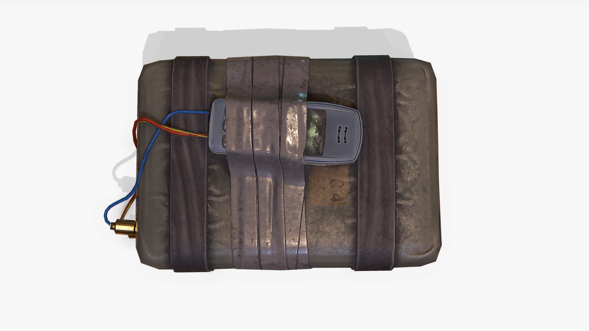 C4 Explosive Pbr 3D - TurboSquid 1349549