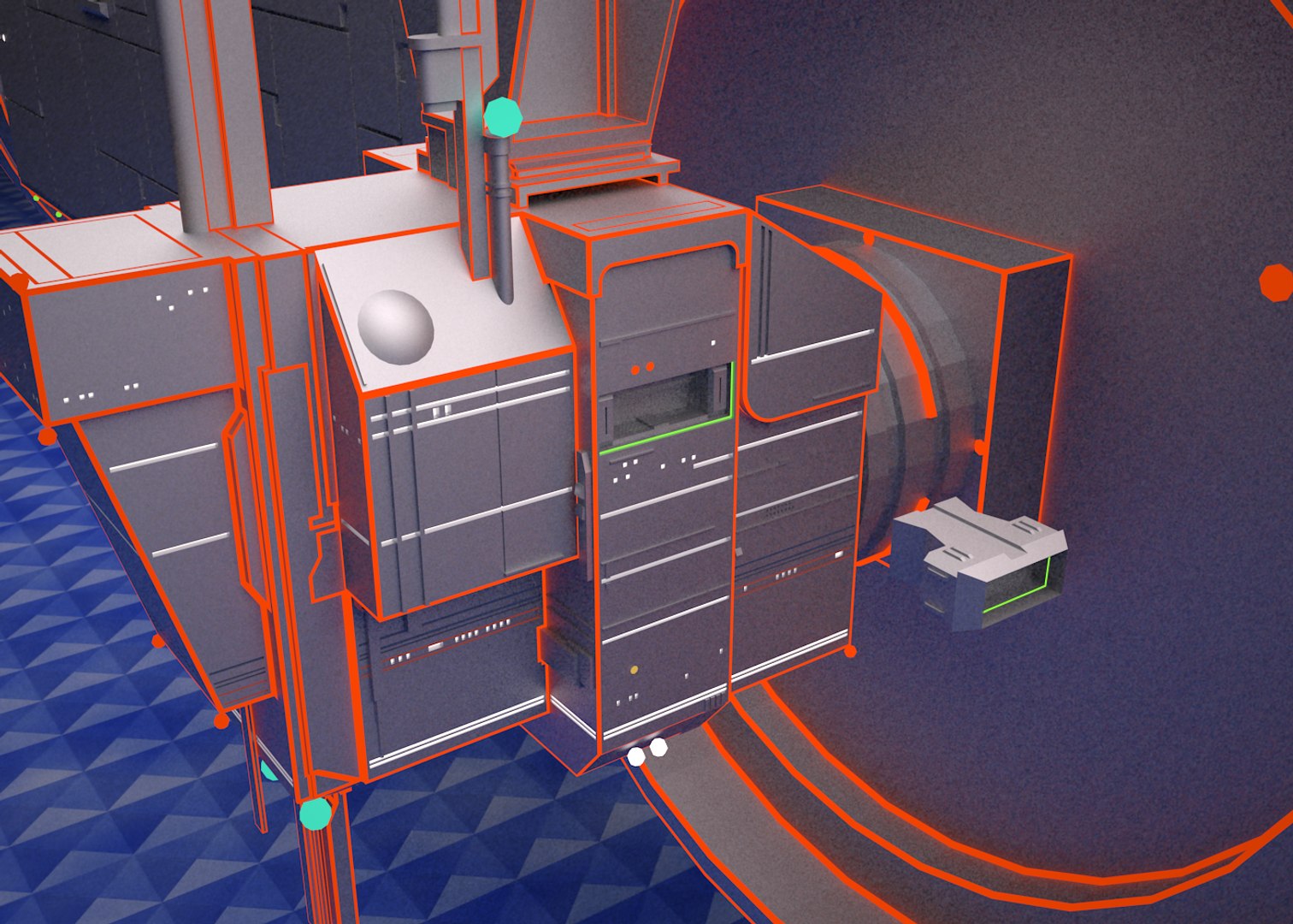 3D TRON 1982 Carrier Model - TurboSquid 1811129