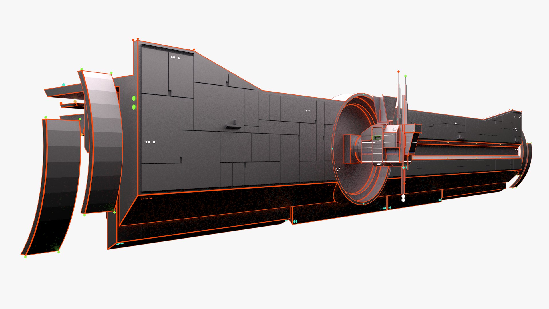 3D TRON 1982 Carrier Model - TurboSquid 1811129