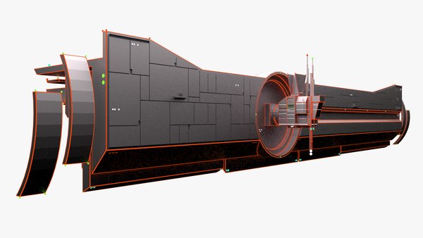 3D TRON 1982 Carrier model - TurboSquid 1811129