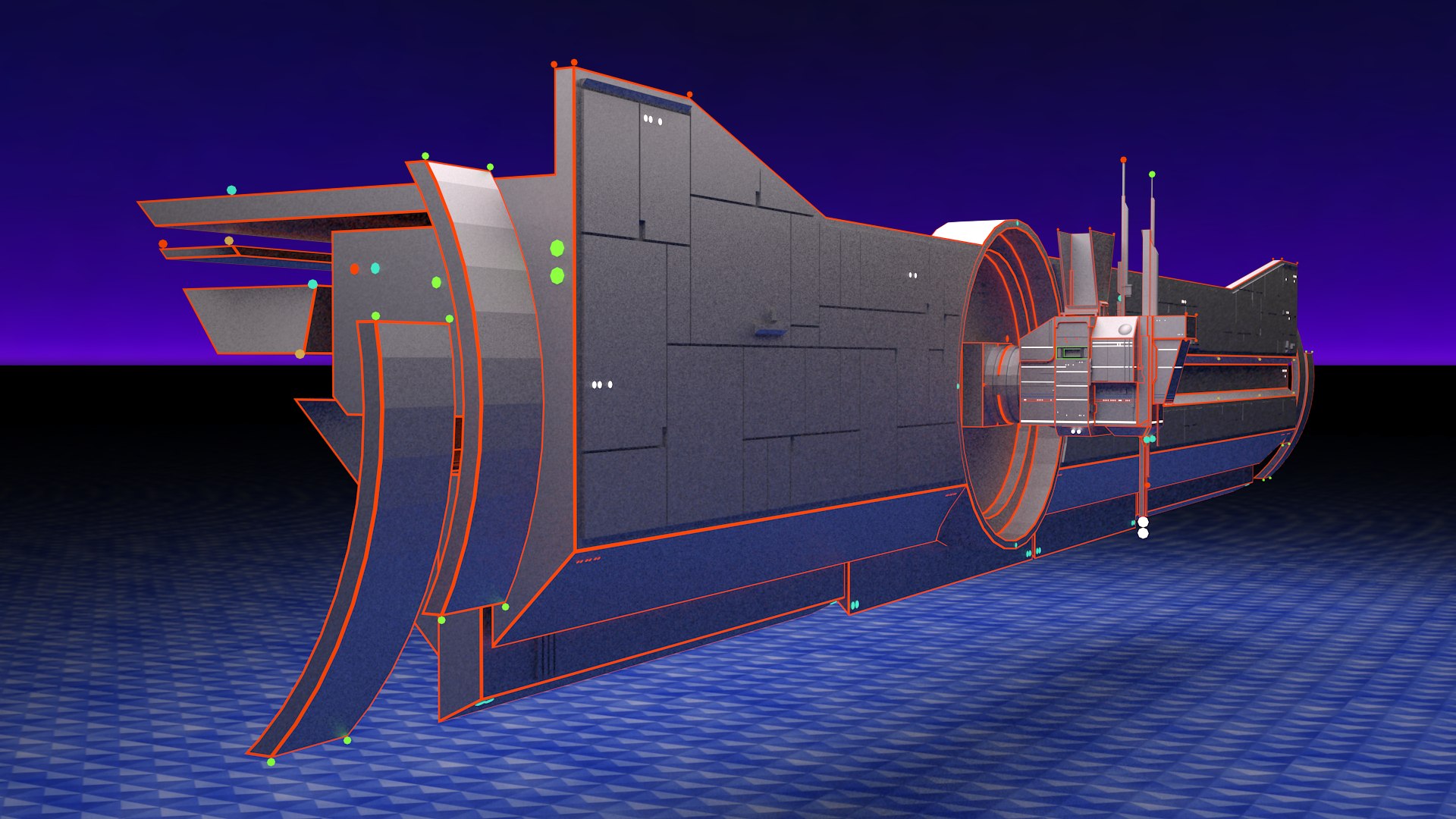 3D TRON 1982 Carrier Model - TurboSquid 1811129