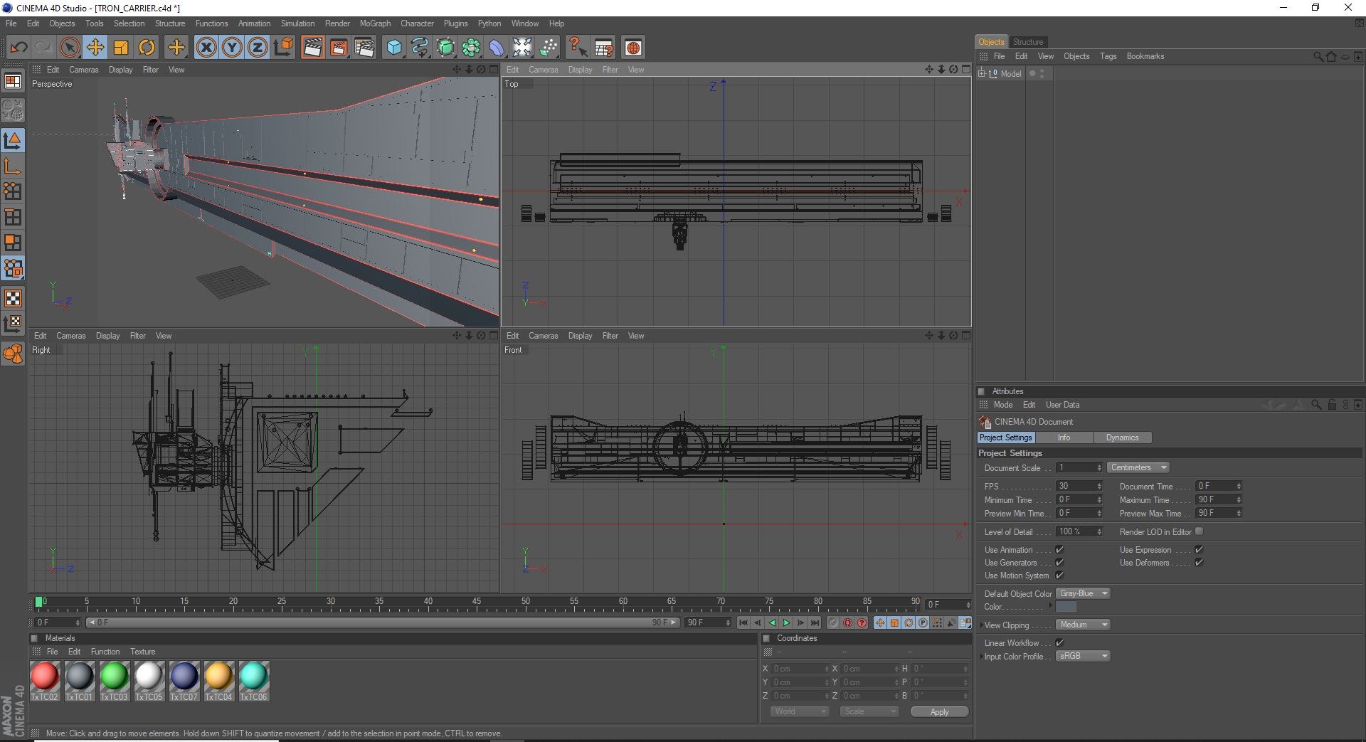 3D TRON 1982 Carrier Model - TurboSquid 1811129