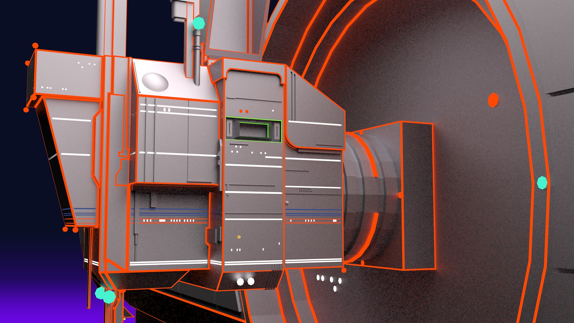 3D TRON 1982 Carrier Model - TurboSquid 1811129