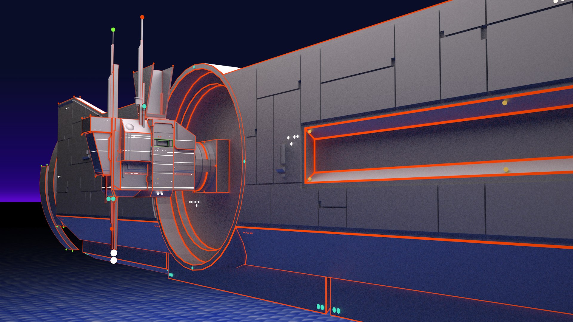 3D TRON 1982 Carrier Model - TurboSquid 1811129