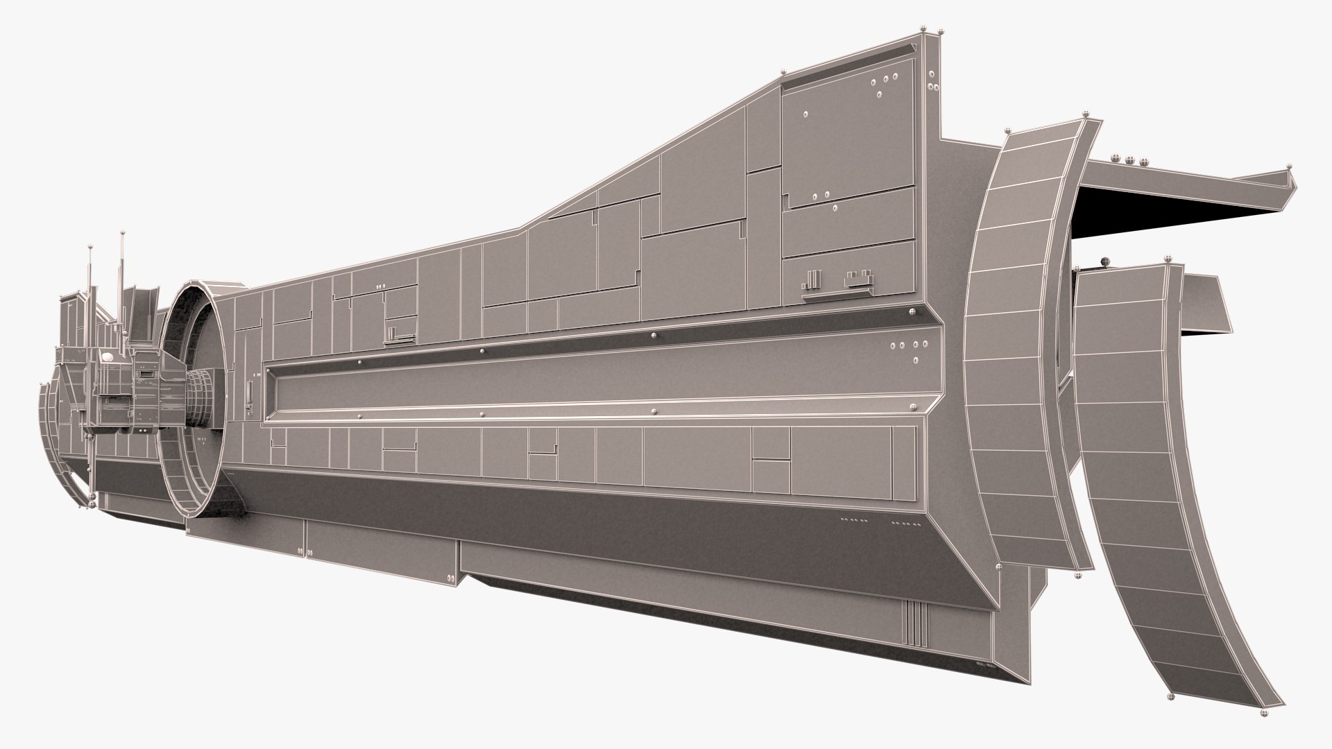 3D TRON 1982 Carrier Model - TurboSquid 1811129
