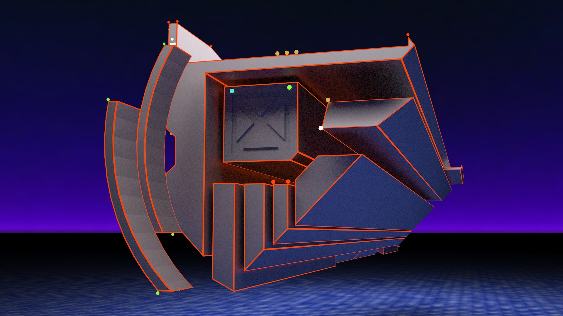 3D TRON 1982 Carrier Model - TurboSquid 1811129