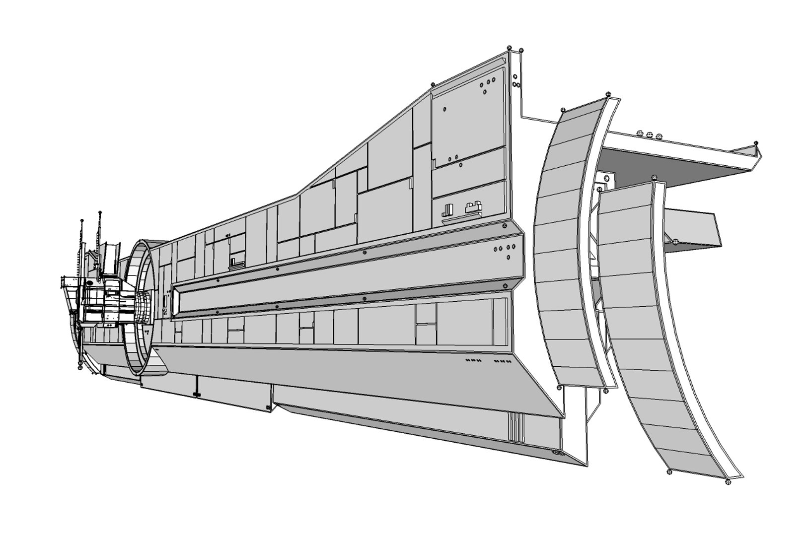 3D TRON 1982 Carrier Model - TurboSquid 1811129