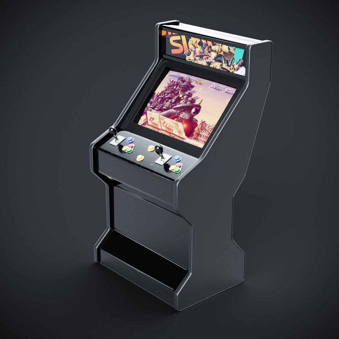 3D arcade machine cabinet model - TurboSquid 1568258