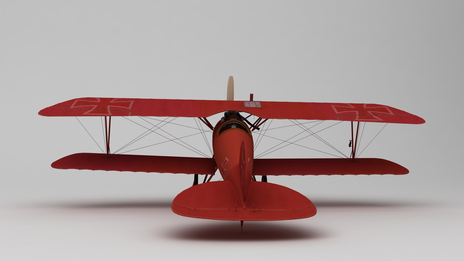 3D Albatros DVA model - TurboSquid 2011552