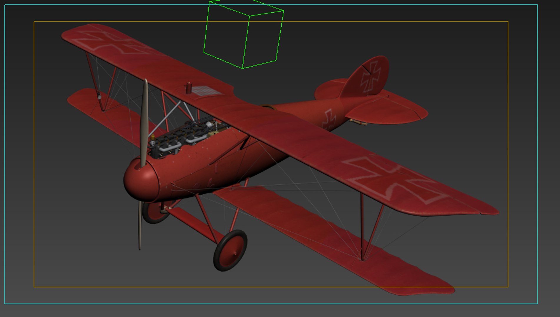 3D Albatros DVA model - TurboSquid 2011552