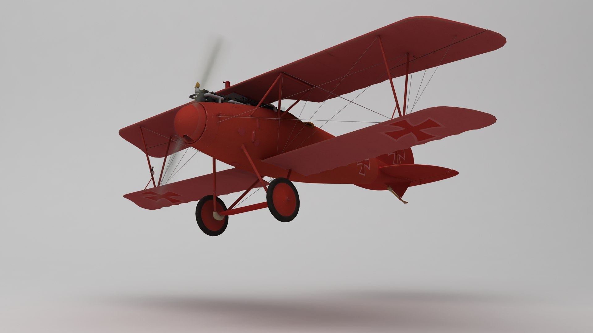 3D Albatros DVA model - TurboSquid 2011552