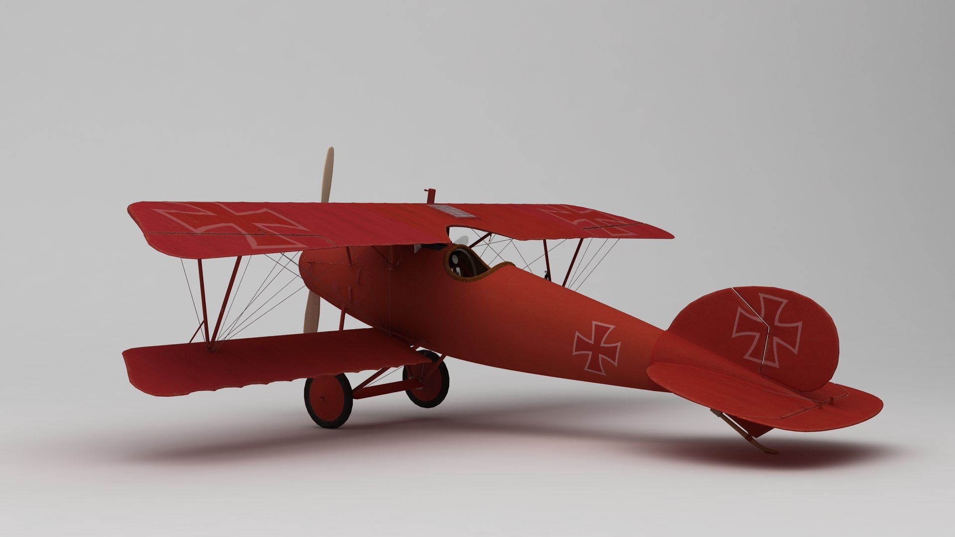 3D Albatros DVA model - TurboSquid 2011552