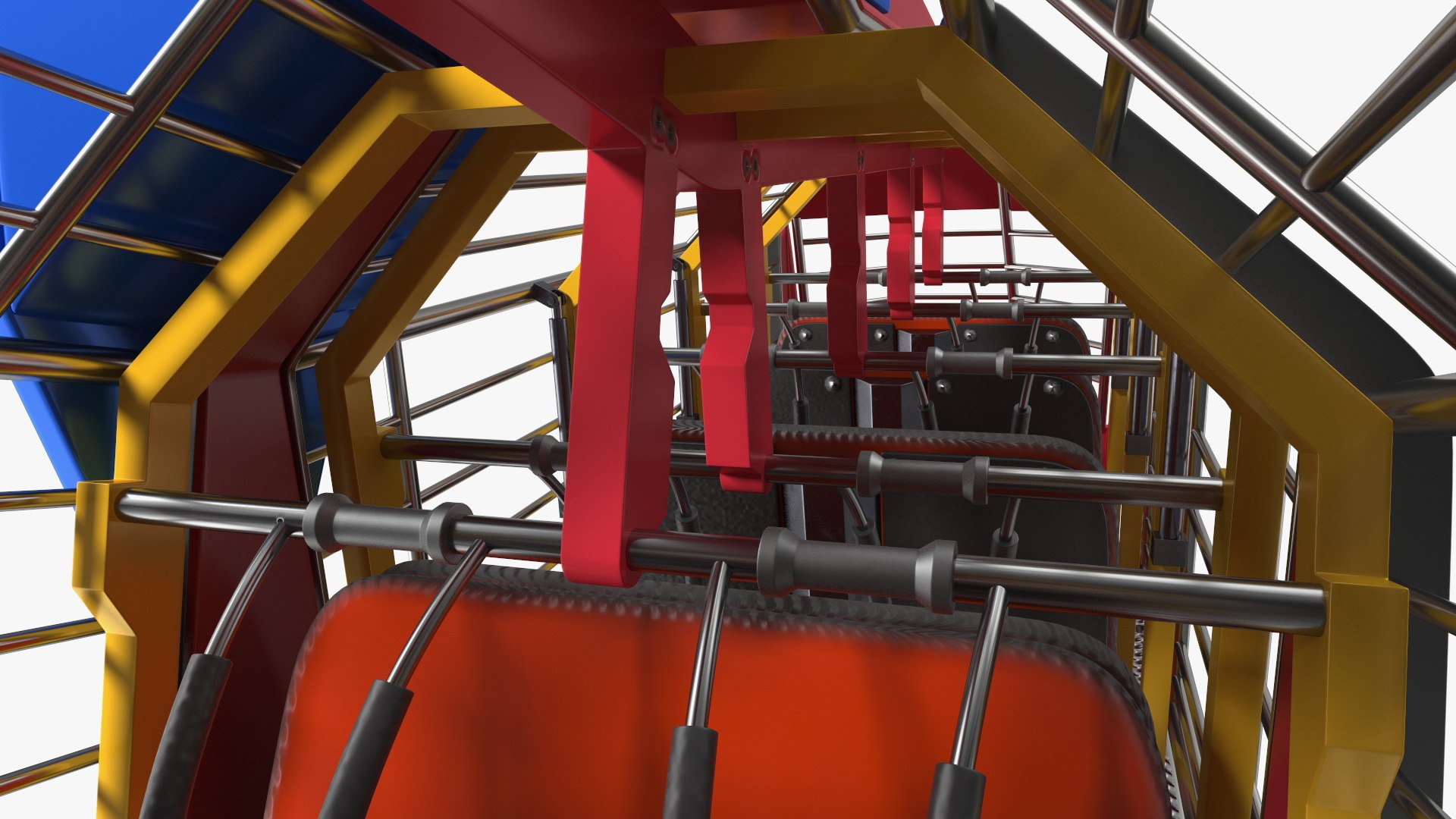 Kamikaze Ranger Ride Attraction Cabin 3D model - TurboSquid 1755674