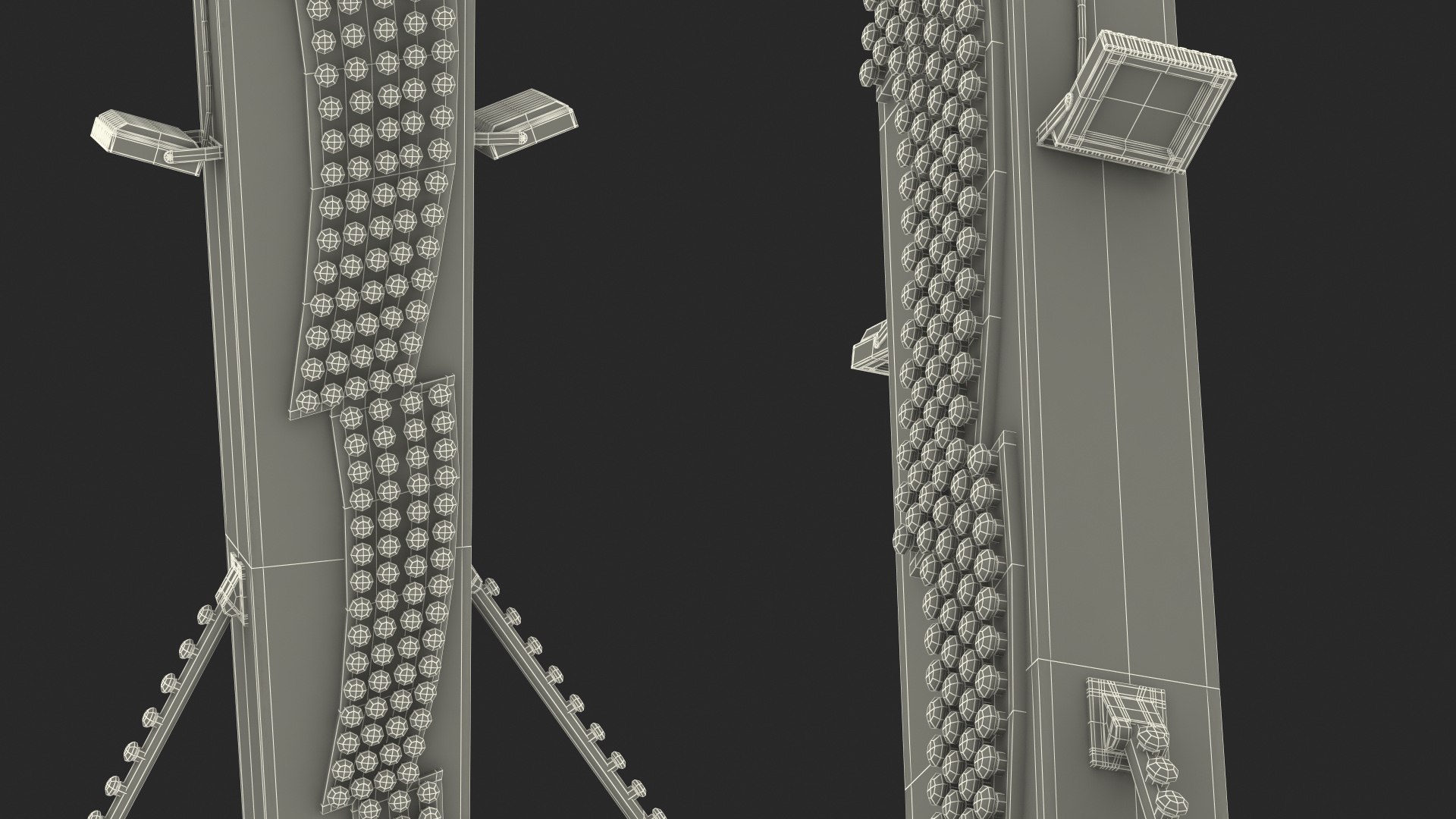 Kamikaze Ranger Ride Attraction Cabin 3D model - TurboSquid 1755674