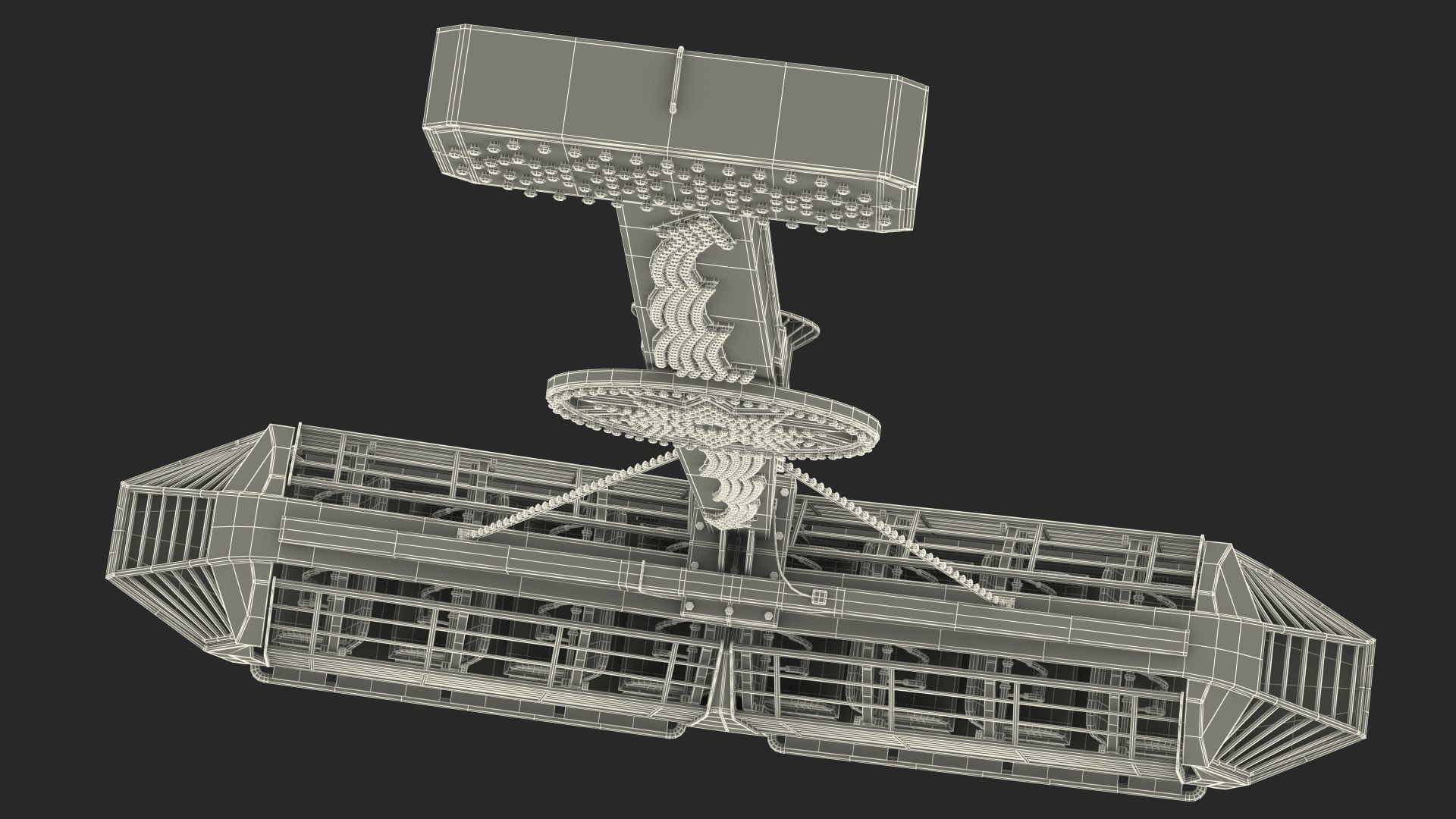 Kamikaze Ranger Ride Attraction Cabin 3D model - TurboSquid 1755674