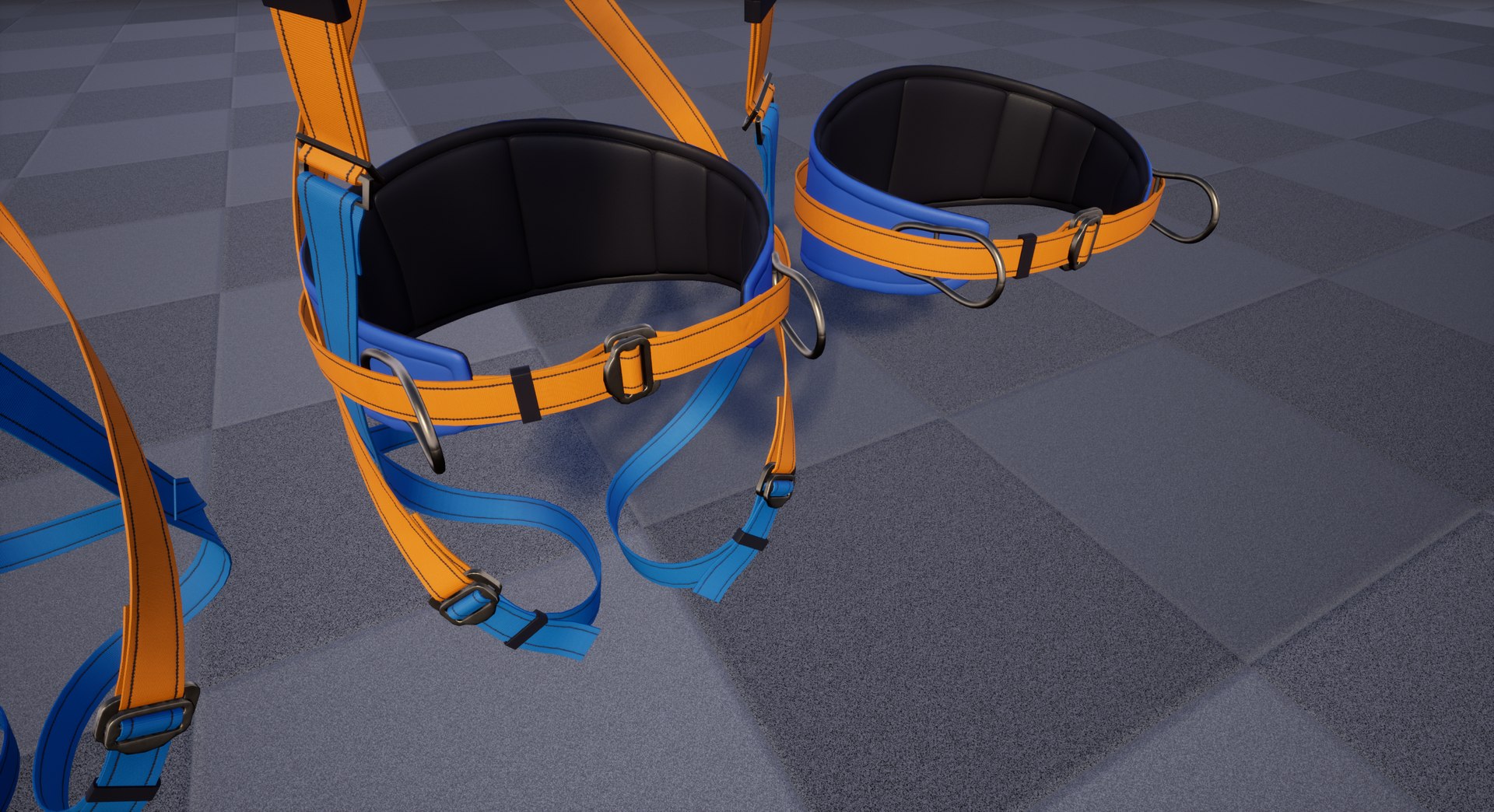 3D Protection Climbing Harness Model - TurboSquid 2202304