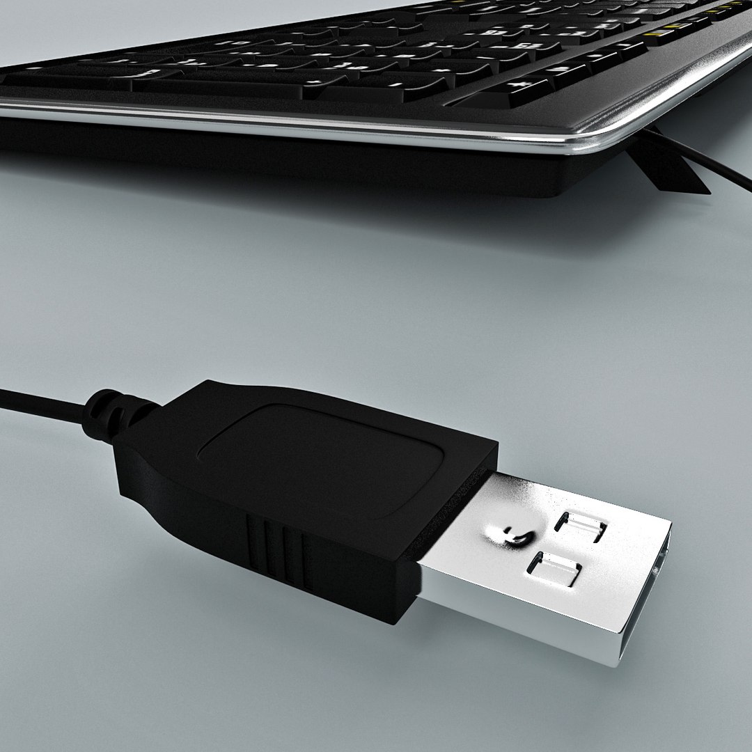 Logitech Illuminated Keyboard 3d C4d