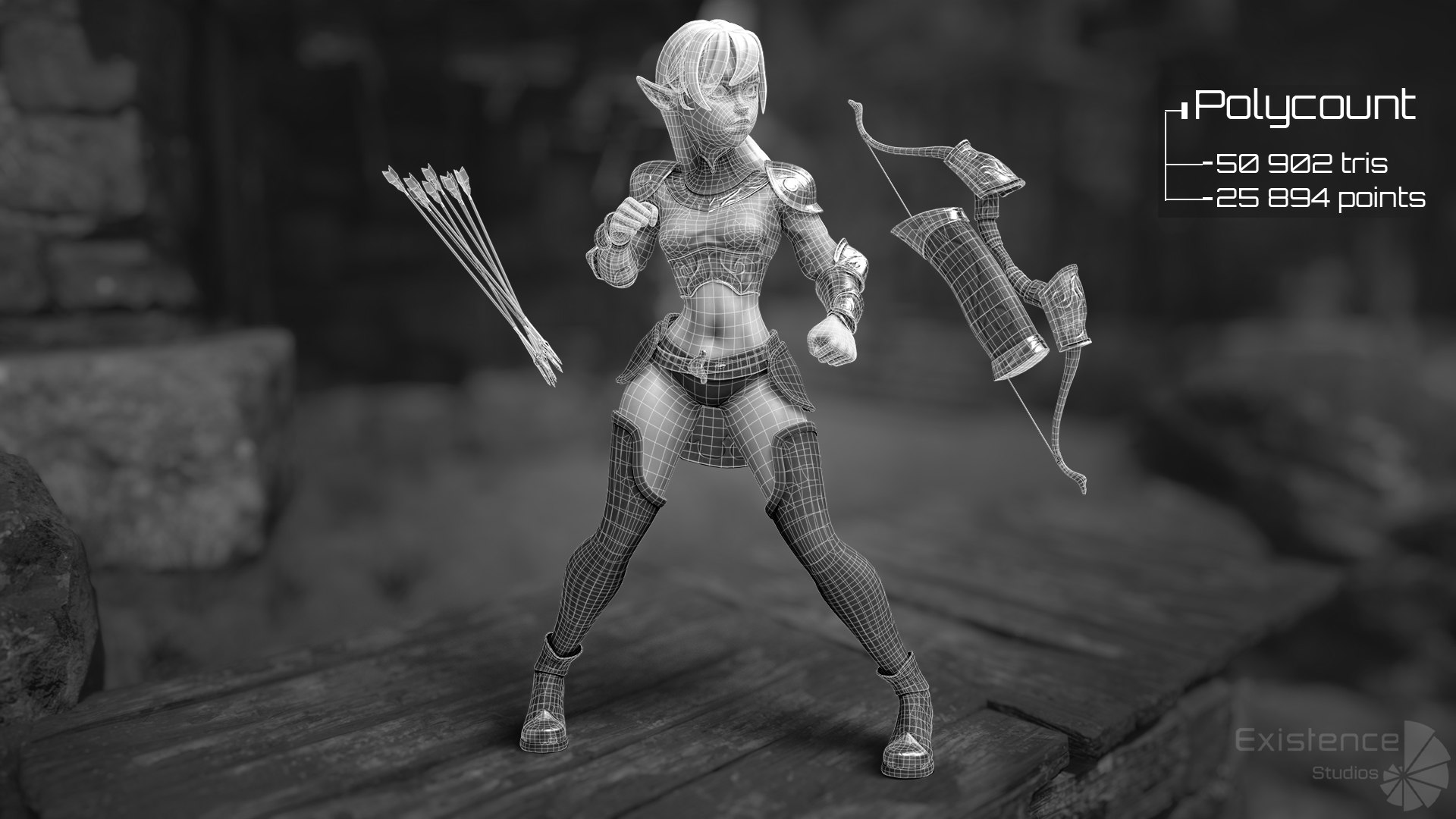 Stylized Warrior Pack 2 - Hero Fantasy Medieval Characters - 50 3D ...