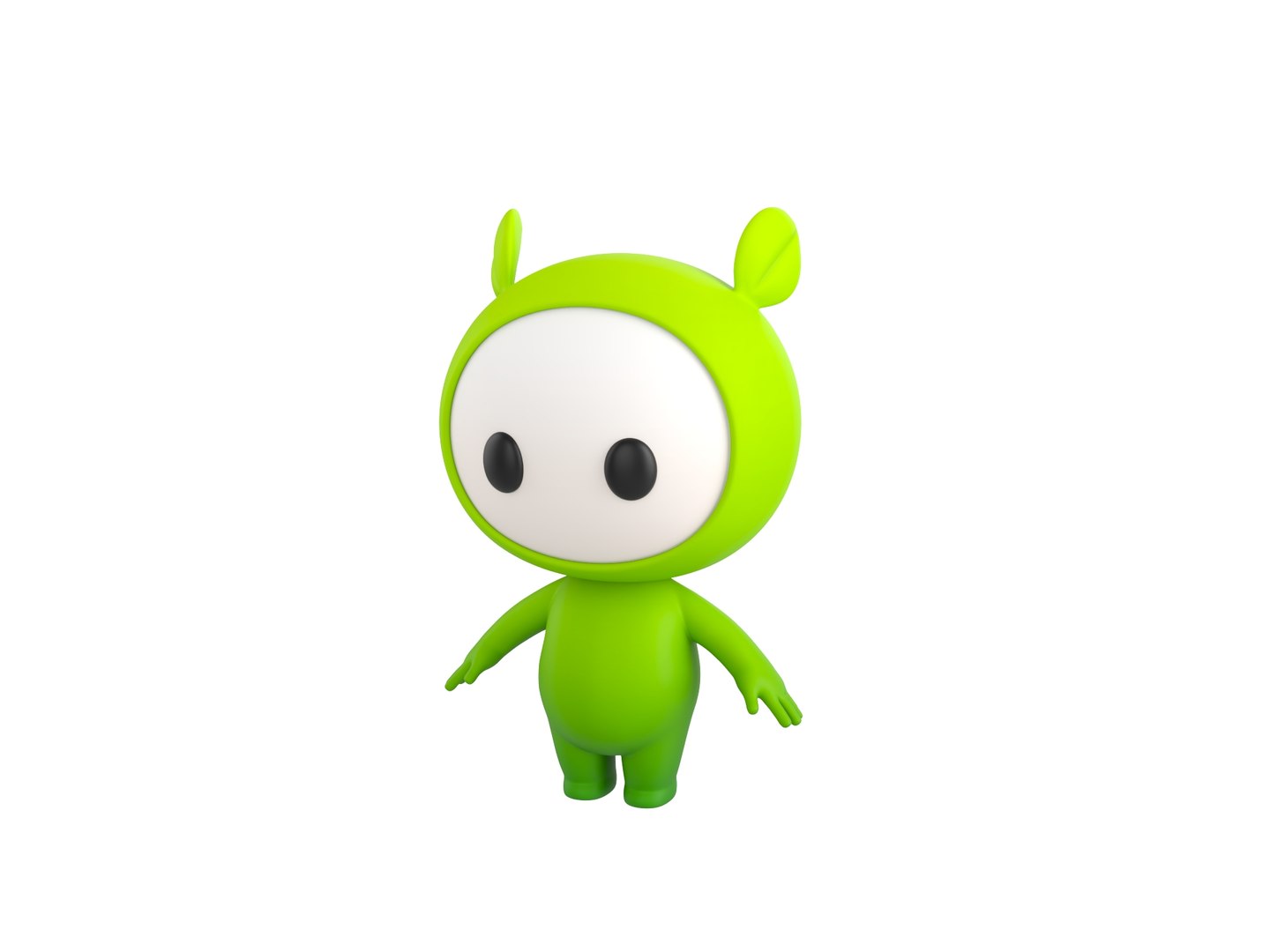 3D Model Character267 Rigged Mascot - TurboSquid 2116574