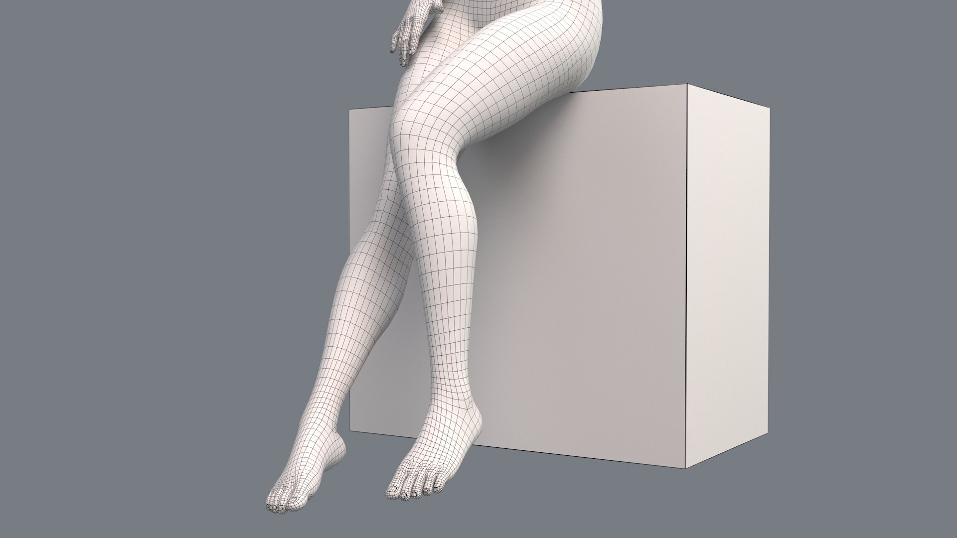 3D Mannequin Female 001 Pose 02 Model - TurboSquid 1948879