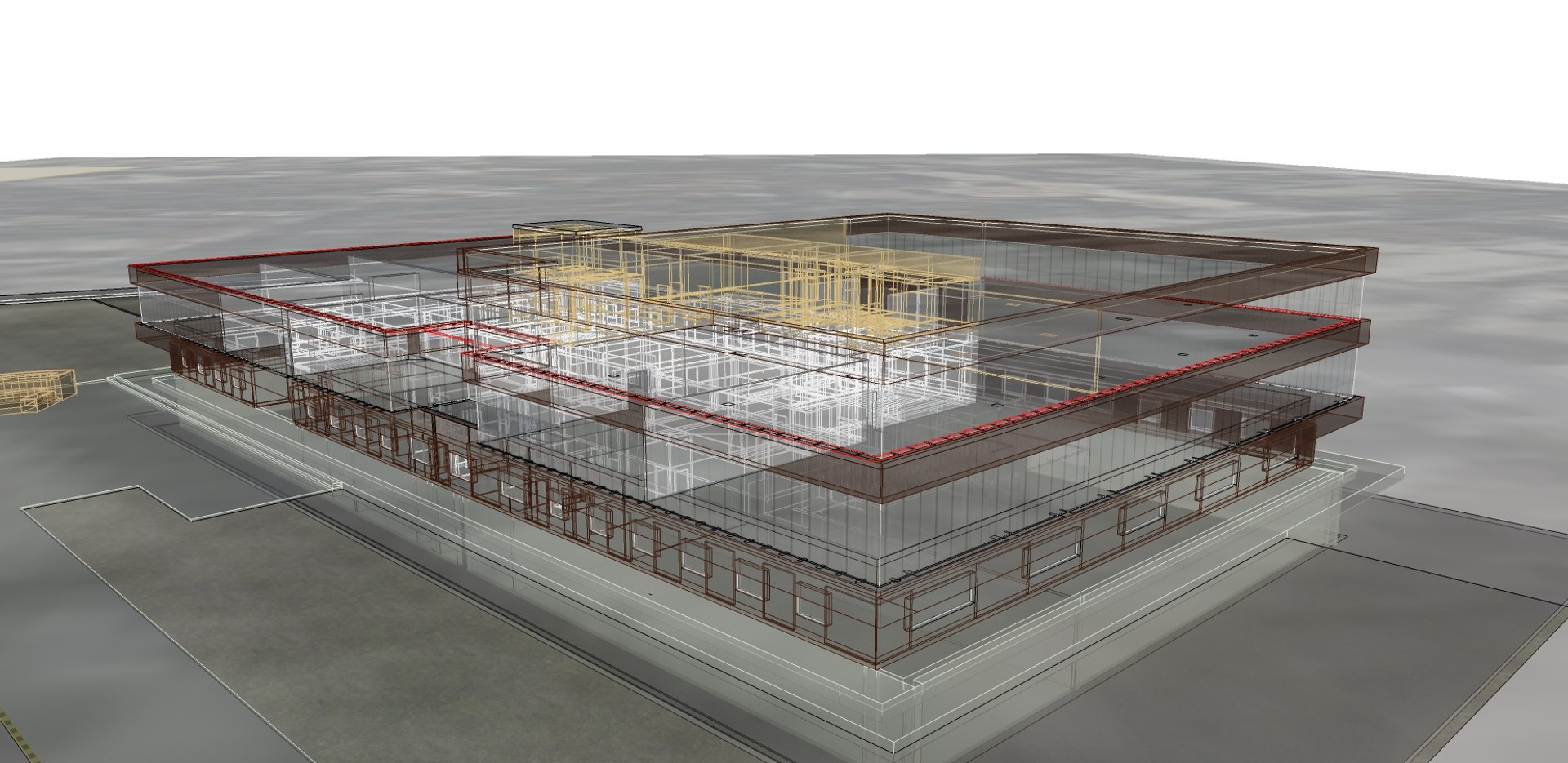 3d University Jordan Library Model