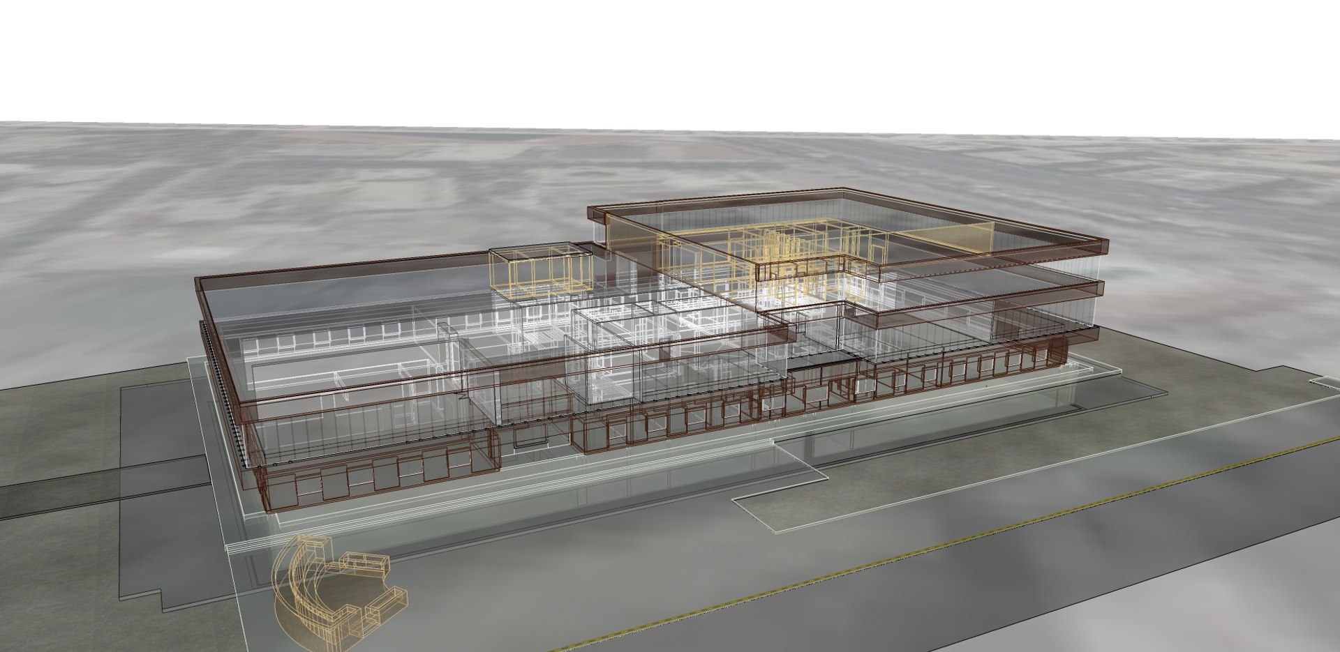 3d University Jordan Library Model