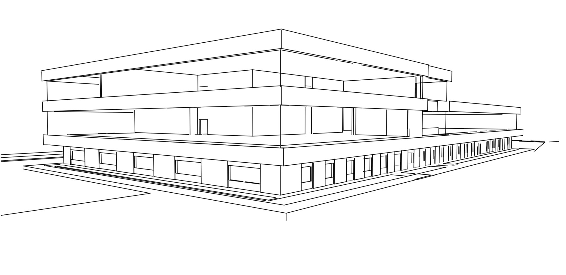 3d University Jordan Library Model