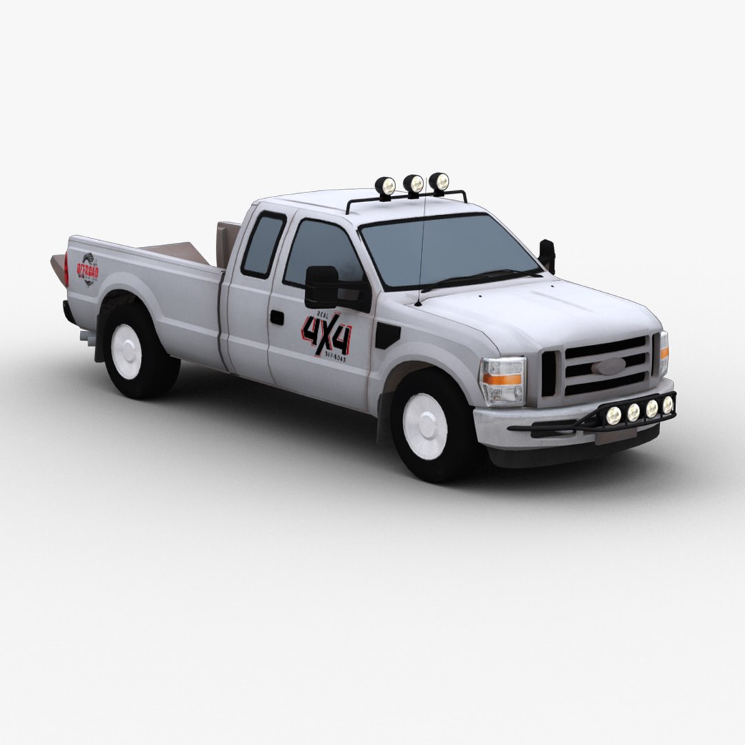 3D Model Ford F-350 - TurboSquid 2168292