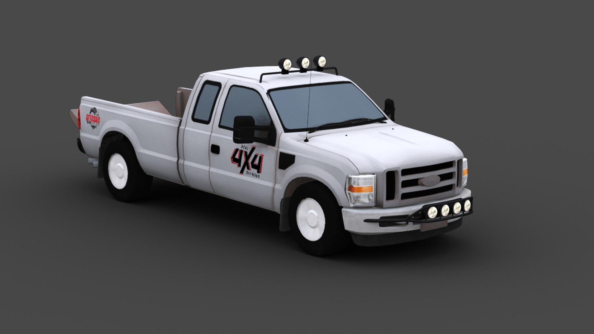 3D Model Ford F-350 - TurboSquid 2168292