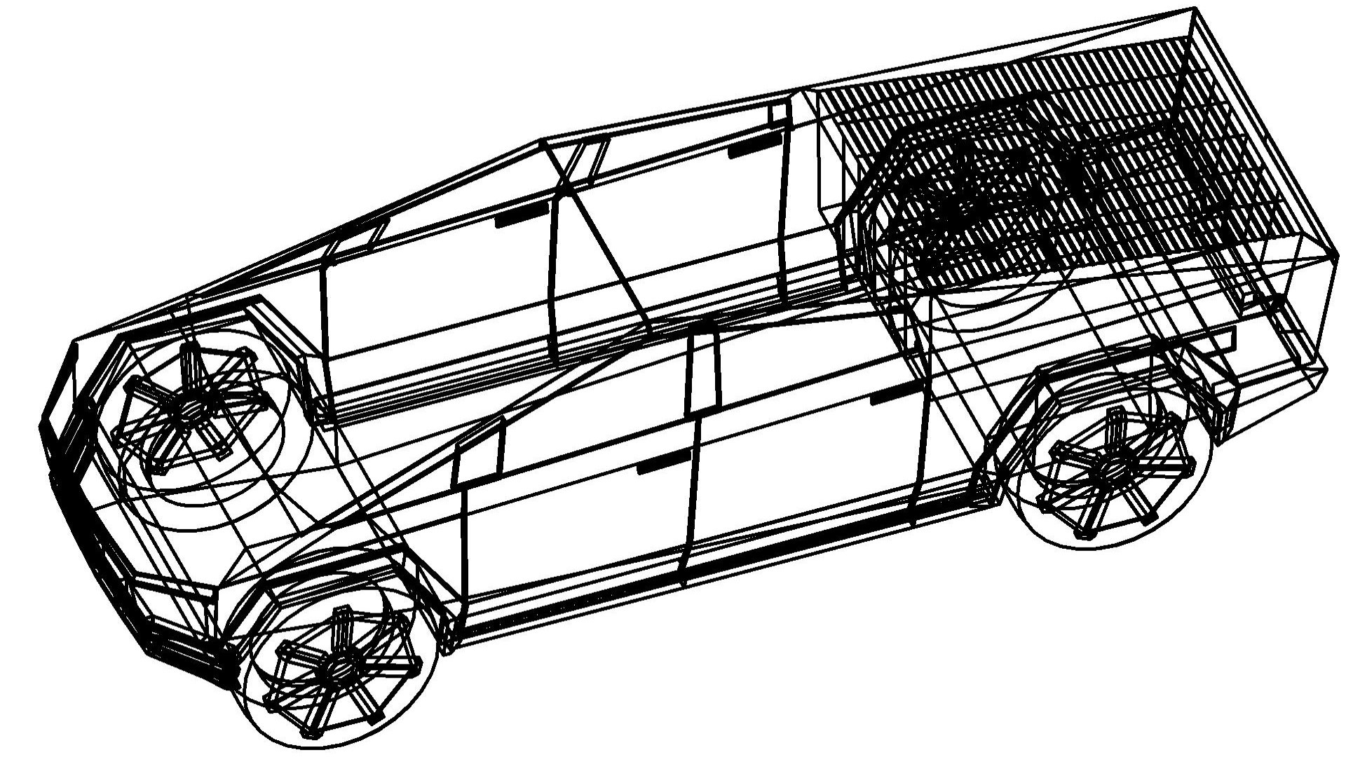 Tesla Cybertruck Revit Model - Detail Item 3D Model - TurboSquid 2038186