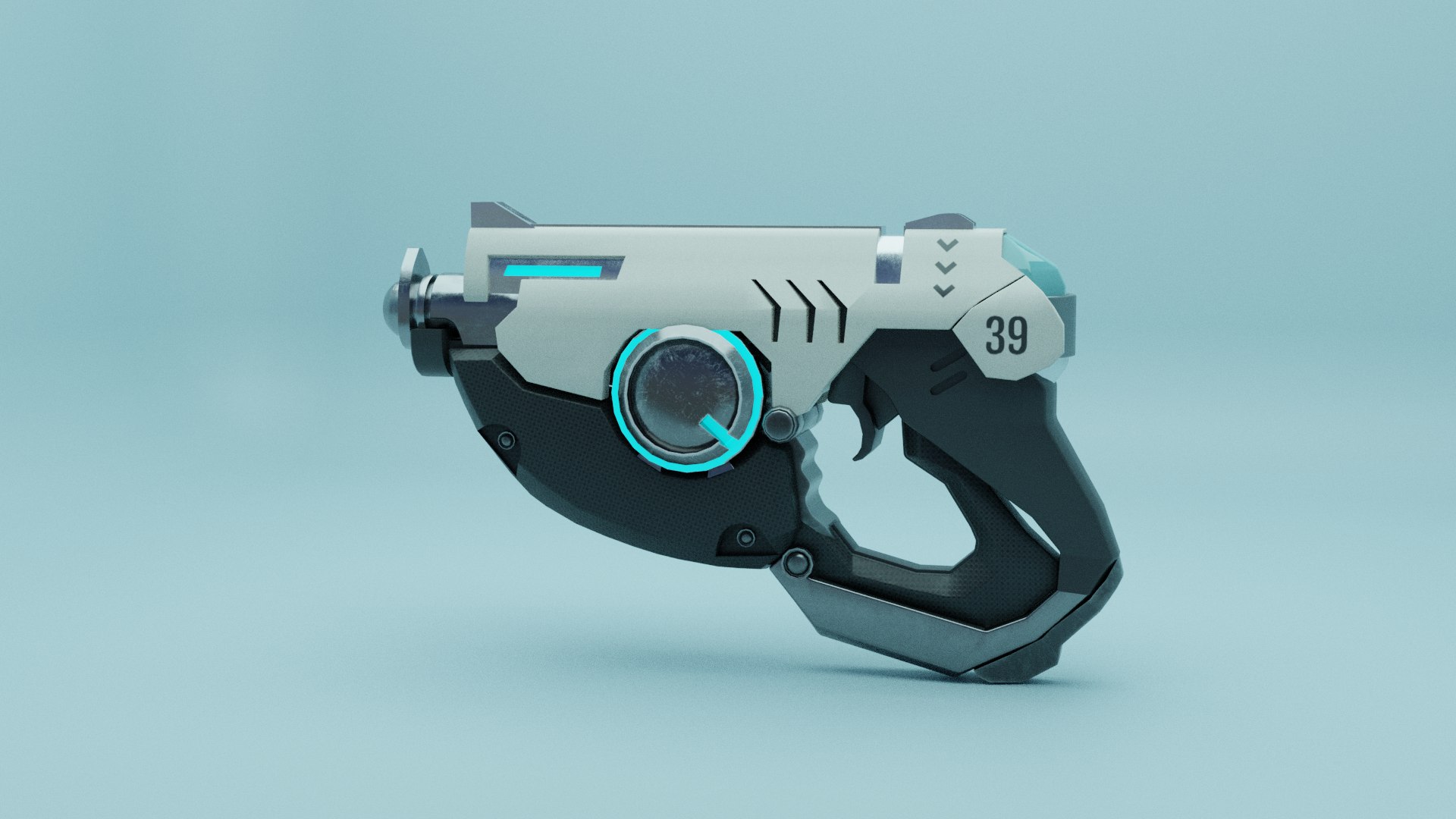 Gun Overwatch Model - TurboSquid 1710521