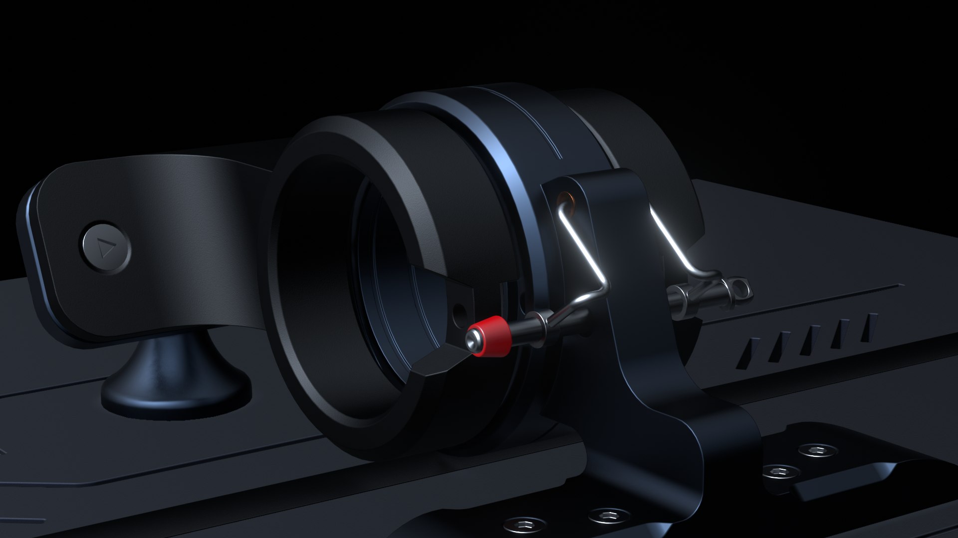 3D SciFi Hinge - TurboSquid 1960620